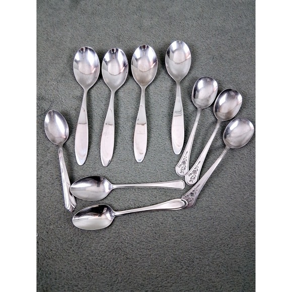 Oneida | Dining | Assorted Lot Serving Spoons Pc Oneida Vintage Solex ...